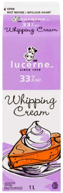 33% Whipping Cream | Lucerne